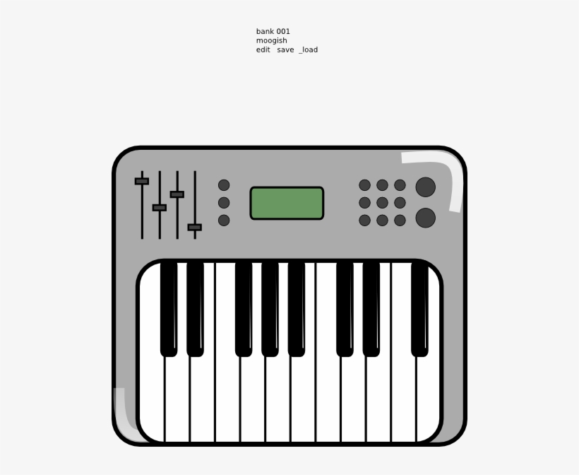 Piano Keyboard Clipart