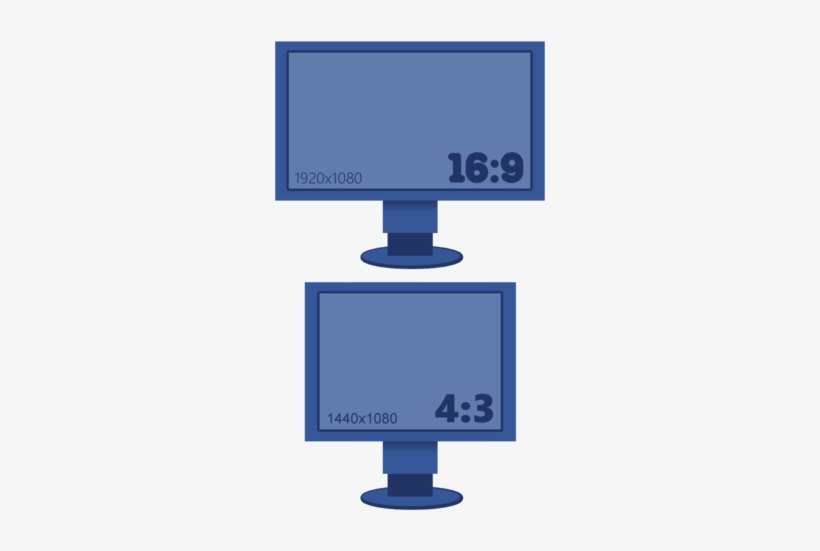 Size Comparison Between A Standard Widescreen Monitor - Widescreen ...