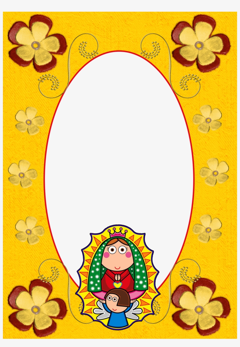 Marcos Gratis Para Fotos - Marcos De La Virgen Maria - Free Transparent ...