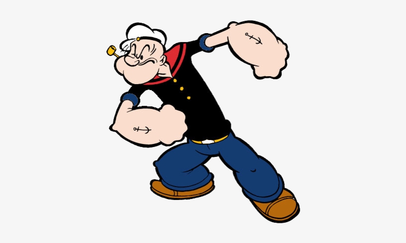 Popeye Vs Bugs Bunny - Popeye The Sailor Man Logo - Free Transparent ...