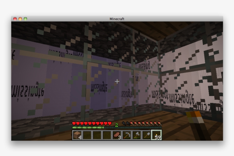 I'm Getting A Weird Glitch When It Rains - Minecraft Art - Free ...