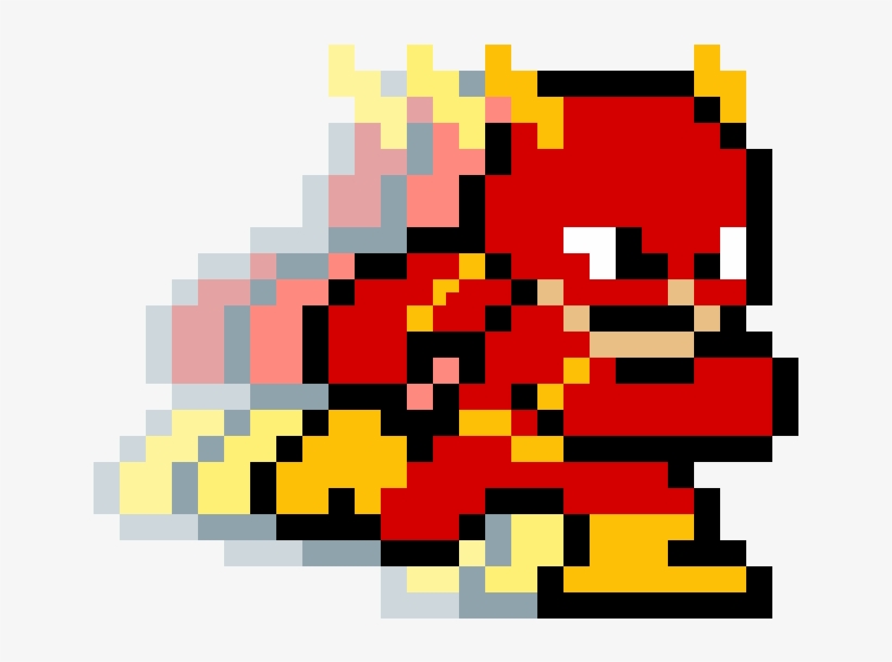 Flash - Pixel Art The Flash - Free Transparent PNG Download - PNGkey
