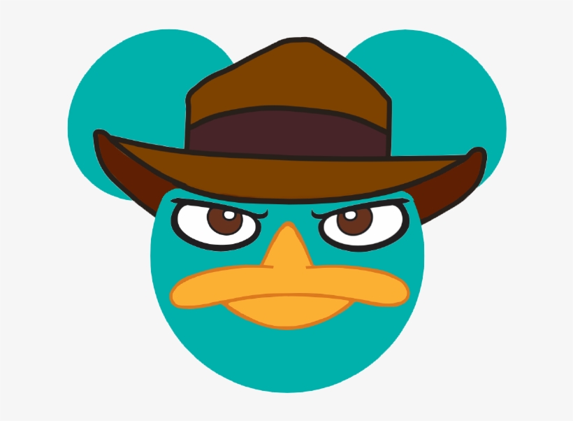 Perry The Platypus Clipart - Perry The Platypus Mickey - Free ...