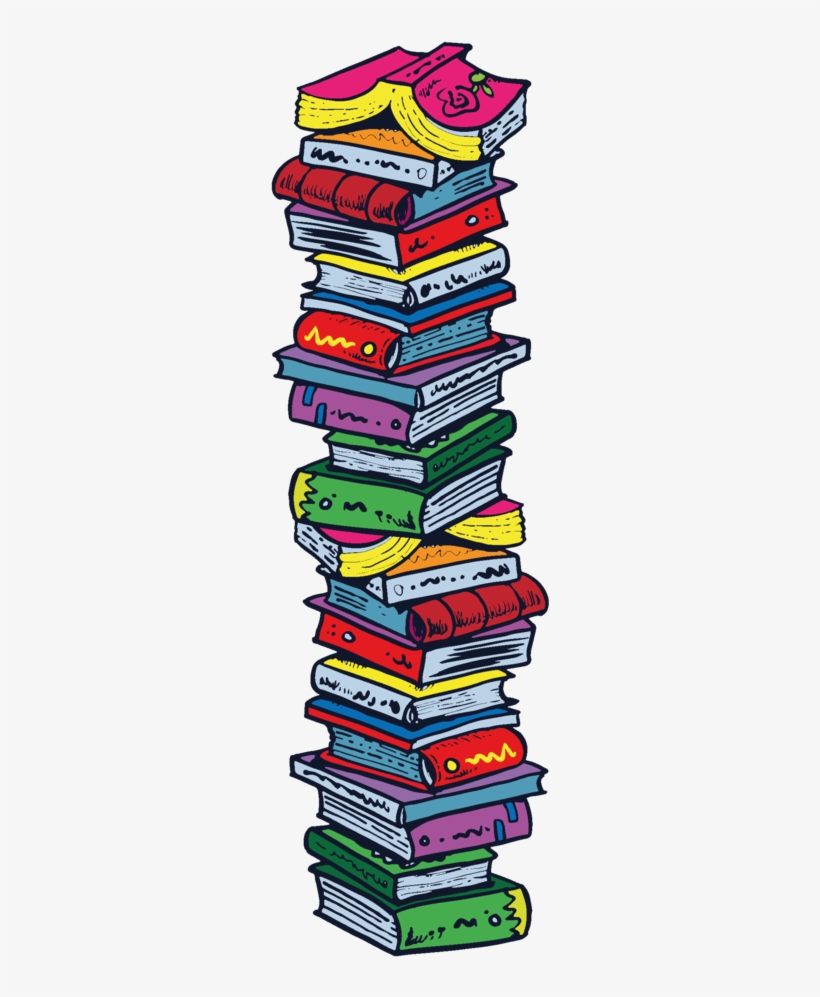 Book Stack 2 - Free Transparent PNG Download - PNGkey