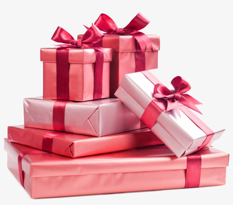 Creative Fashion Gift Box Transparent Decorative - 礼物 Png - Free ...