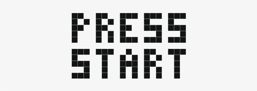 Press Start Png - Press Start Pixel Png - Free Transparent PNG Download ...