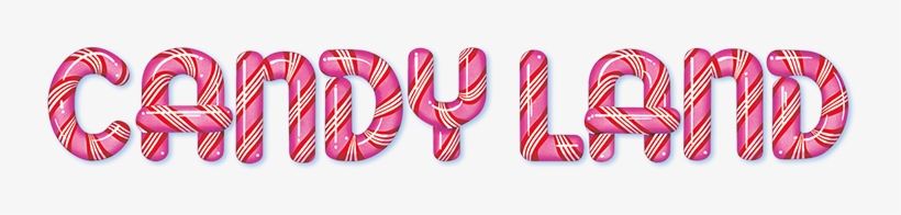 Candyland Logo With Transparent Background - Candy Land - Free ...
