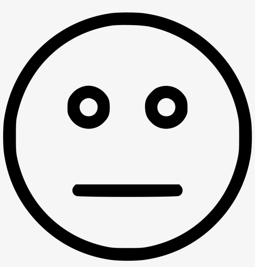 Boring Face Smiley Comments - Face - Free Transparent PNG Download - PNGkey