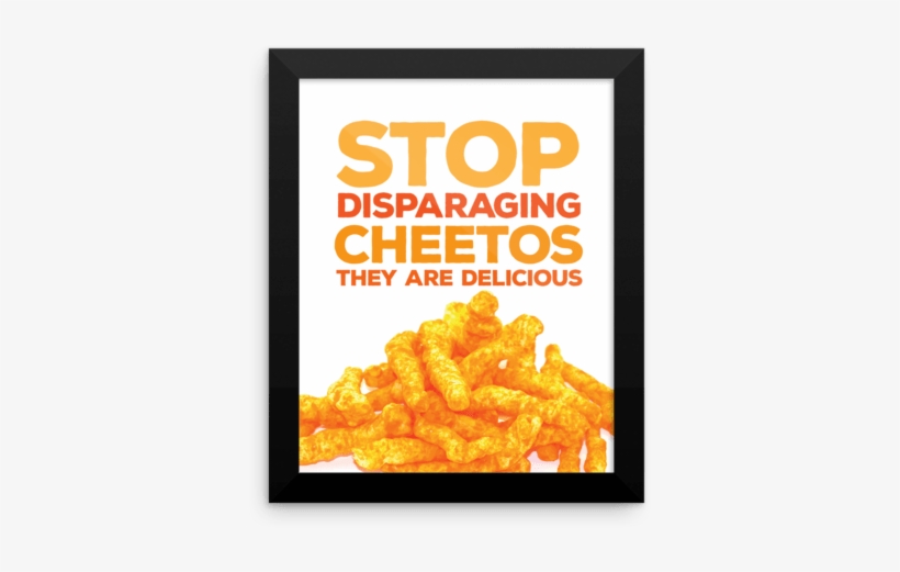 Cheetos Print, Framed - Snack - Free Transparent PNG Download - PNGkey