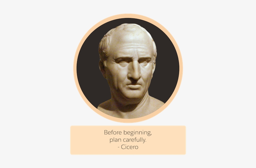 A Bust Of The Greek Philosopher Cicero - Marcus Tullius Cicero - Free ...