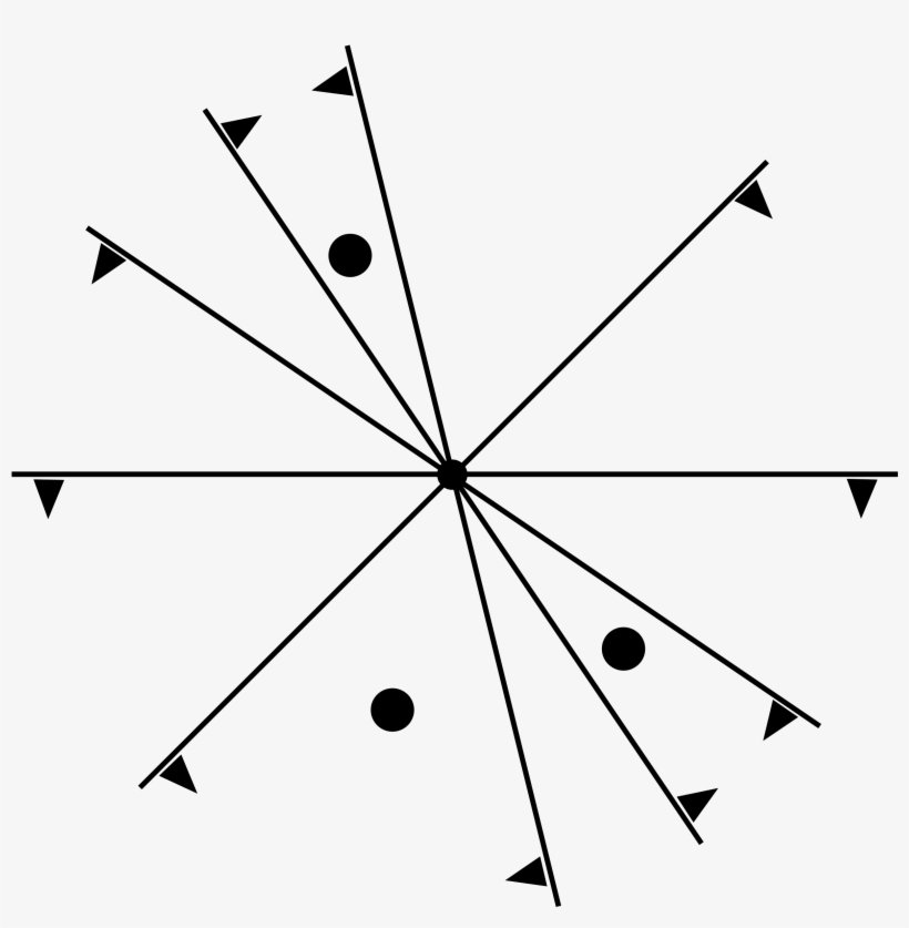 Straight Lines Going Through One Point - Triangle - Free Transparent ...