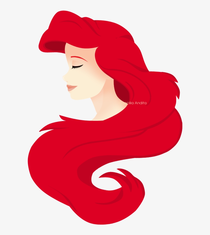 Mermaid Vector Images - Little Mermaid Ariel Vector - Free Transparent ...
