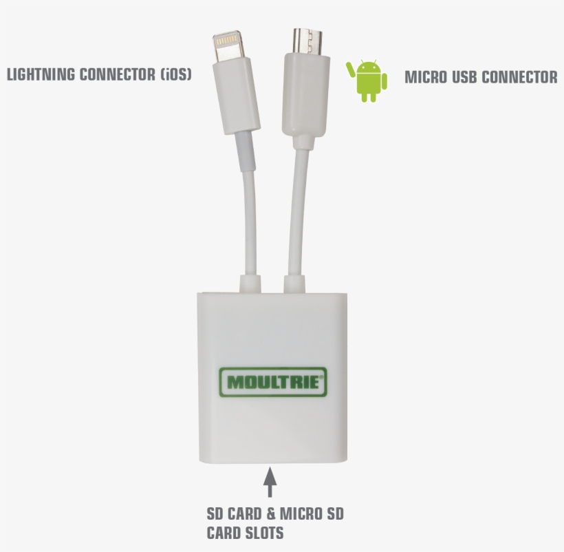 Moultrie Smart Phone Sd Card Reader-graphic - Moultrie Smartphone Sd ...