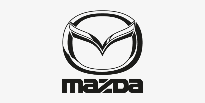 Logo Mazda Black Vector Free Download - Mazda Logo - Free Transparent ...