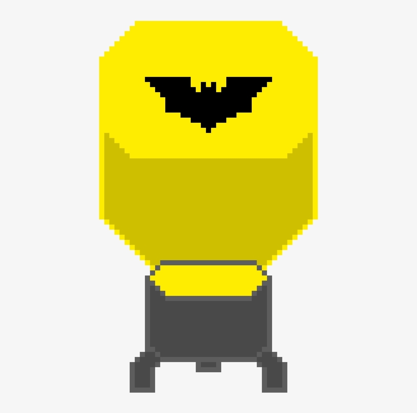 Bat Signal By Mwatt - Bat Signal Pixel Art - Free Transparent PNG ...