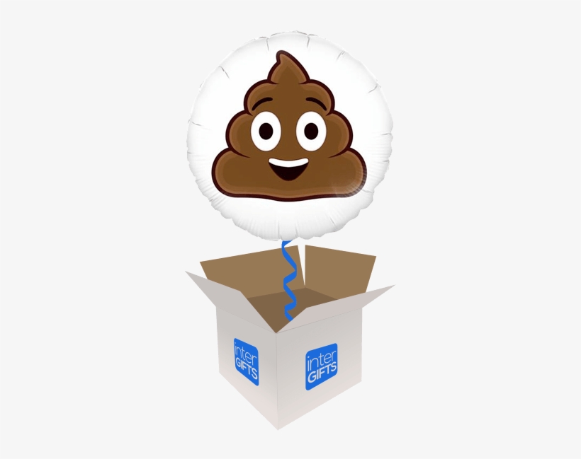 Smiling Poop Emoji - Balloon - Free Transparent PNG Download - PNGkey