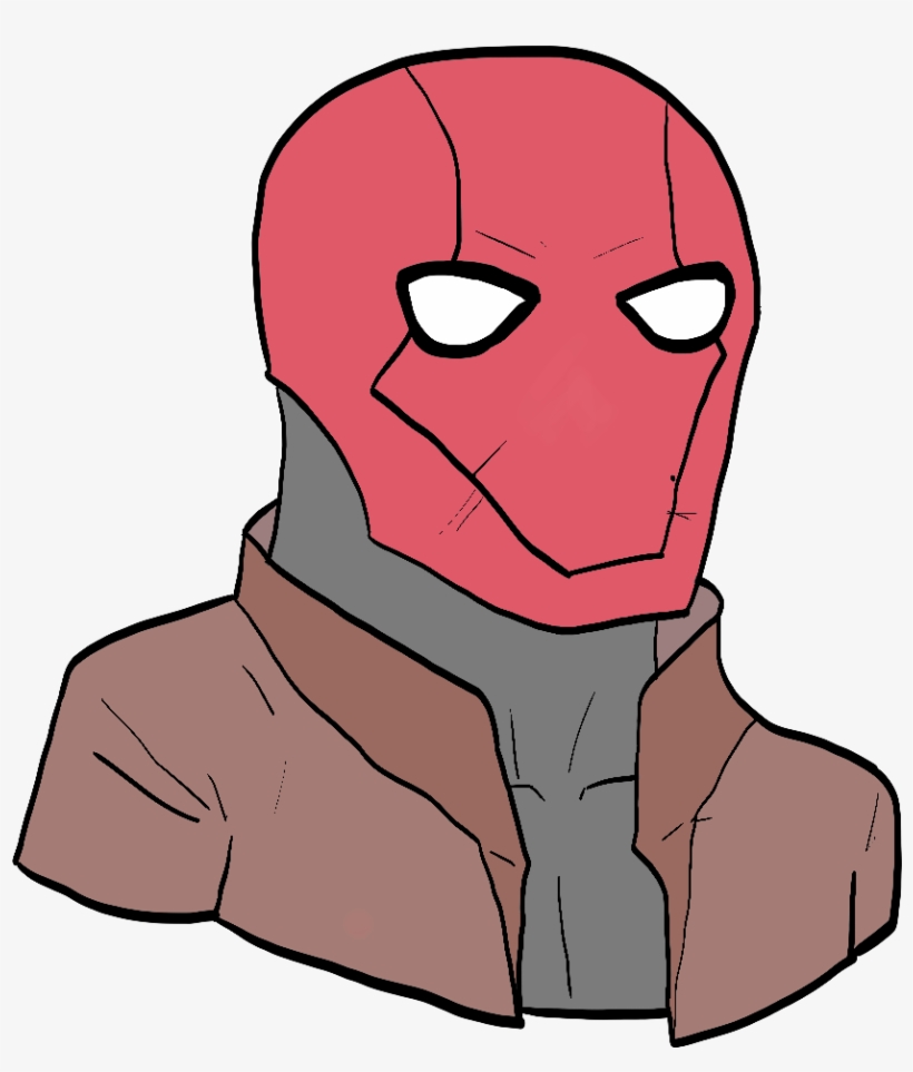 Red Hood Bust - Drawing - Free Transparent PNG Download - PNGkey