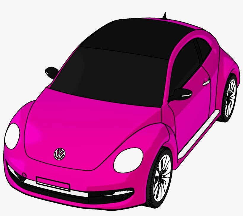 Vw Volkswagen Perspective View Cartoon Png - Cartoon Car Perspective ...