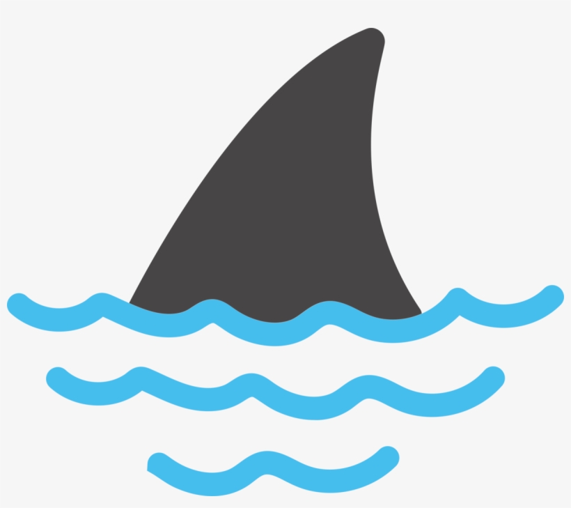 Shark Fin Clipart - Free Transparent PNG Download - PNGkey