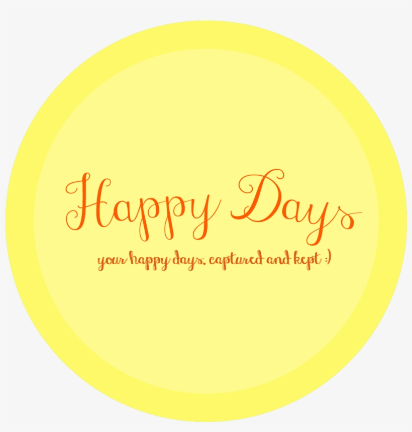 Happy Days Studios' Logo - Circle - Free Transparent PNG Download - PNGkey