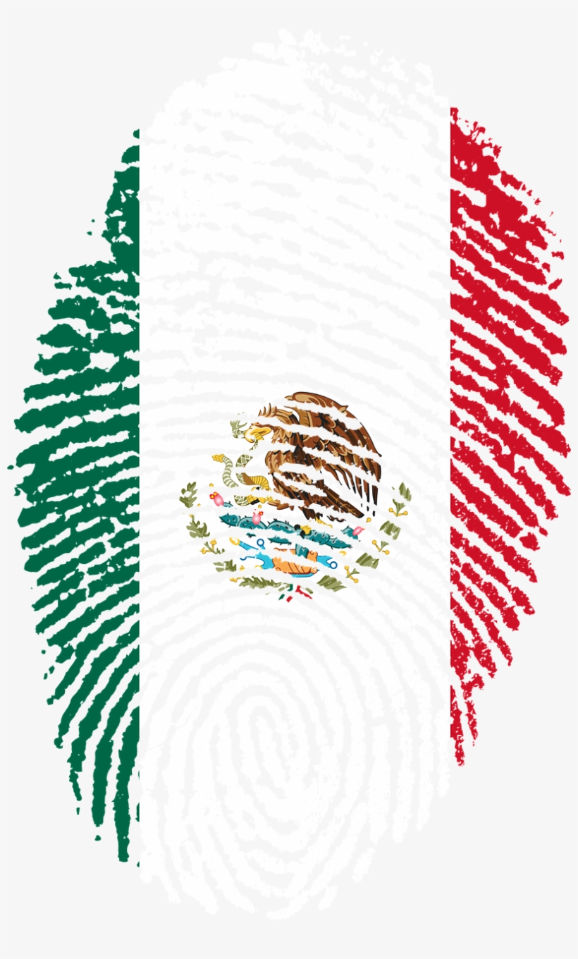 Travel, Mexico Flag Fingerprint Country Pride Iden - Fidel Castro & The ...