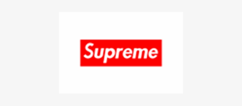 Transparent Backround Supreme - Supreme Box Logo Roblox - Free ...