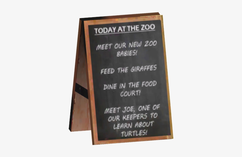 Chalkboard Sign - Banner - Free Transparent PNG Download - PNGkey