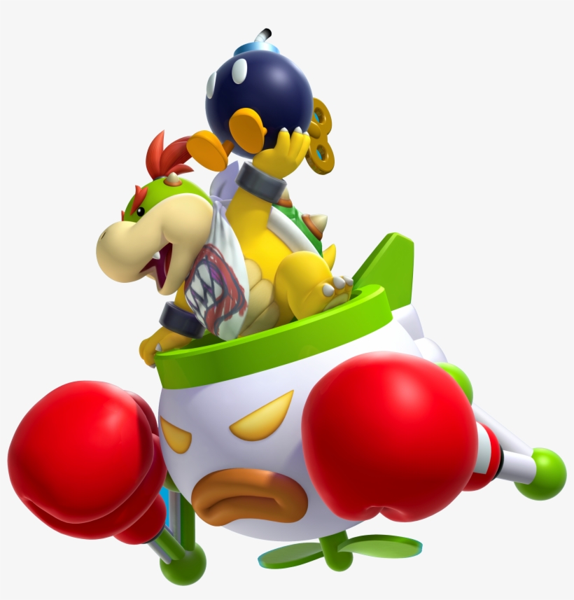 Michael Koczwara - Koopa Clown Car Bowser Jr - Free Transparent PNG ...
