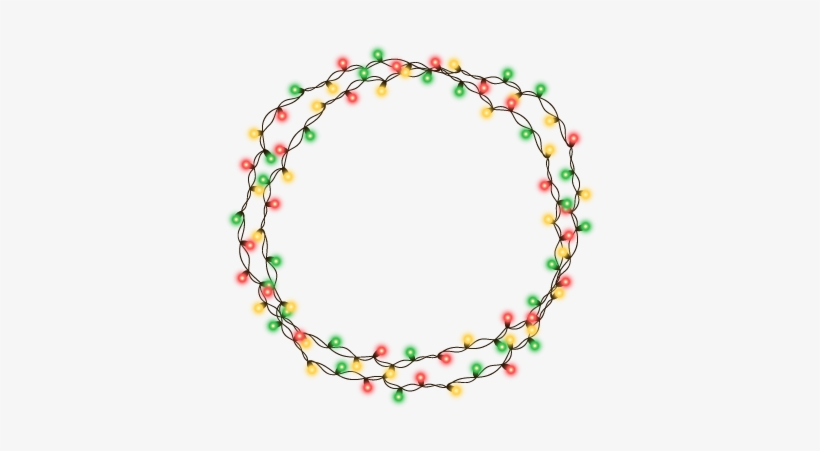 Custom-made Lights For Your Home - Christmas Picture Circle Border ...