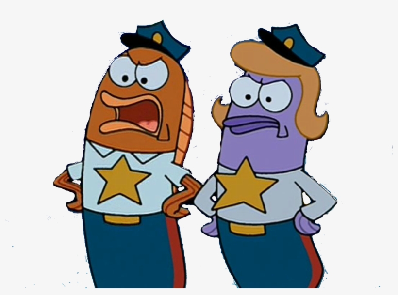 Spongebob Fish Police Render - Spongebob Police Png - Free Transparent ...