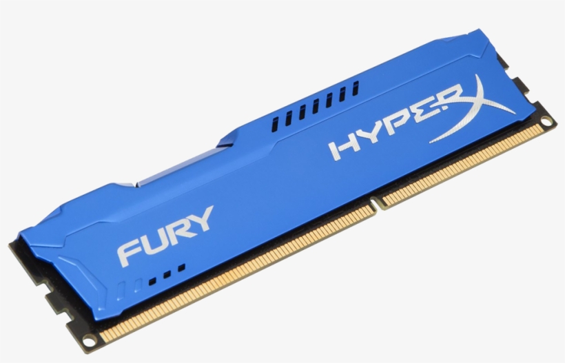 Ram Stick Png Clipart Black And White Stock - Kingston Hyperx Fury 8gb ...