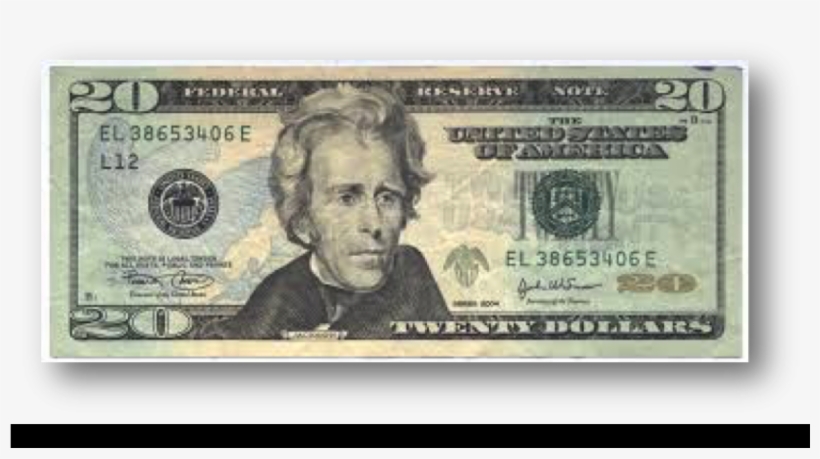 20-dolares - Us Currency - Free Transparent PNG Download - PNGkey