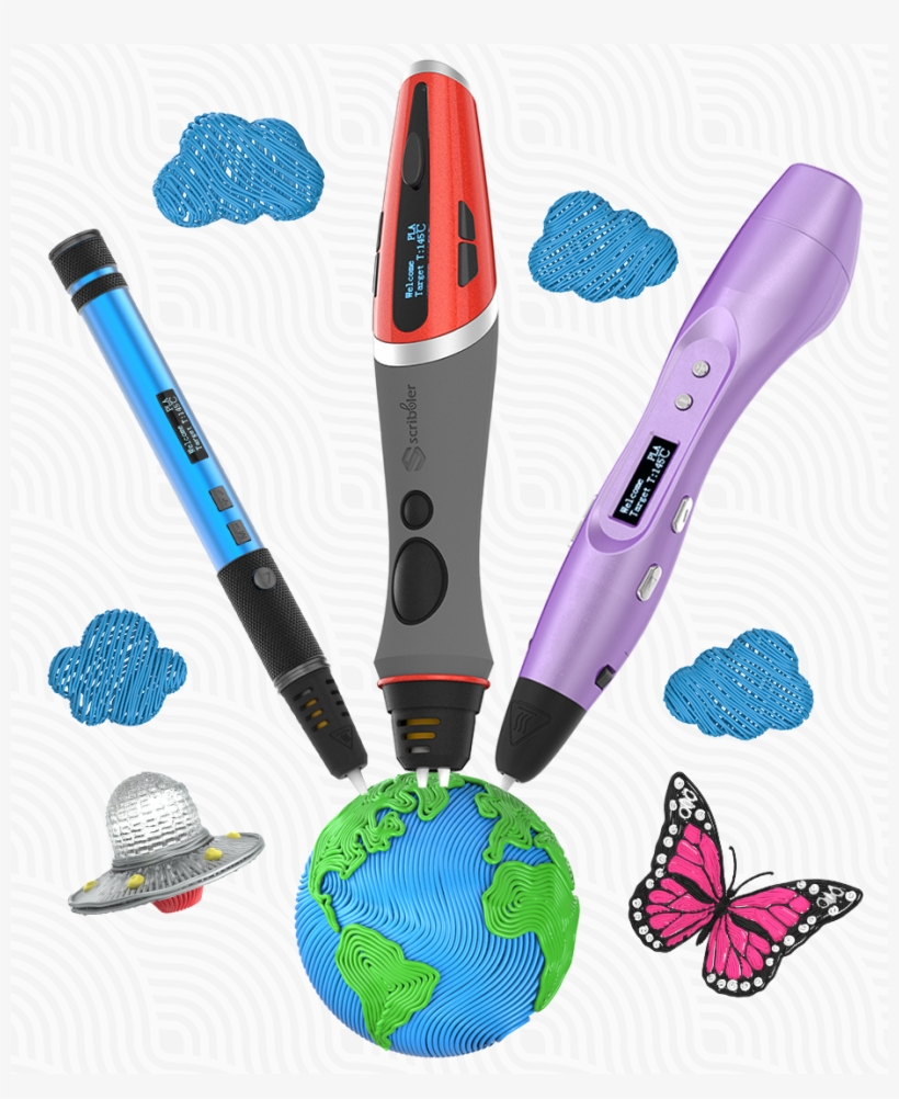 Scribbler Duo 3d Pen - Free Transparent PNG Download - PNGkey