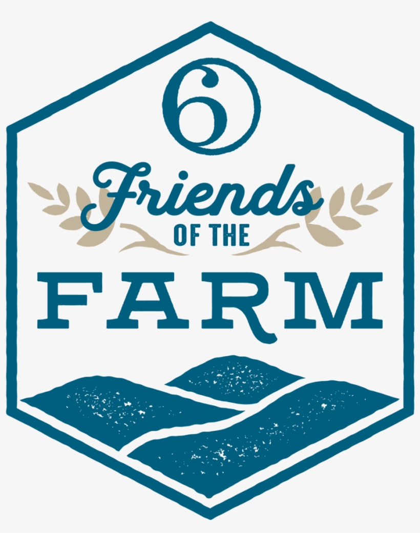 Friends Of The Farm List Logo Blue Artboard 1 - Blue - Free Transparent ...
