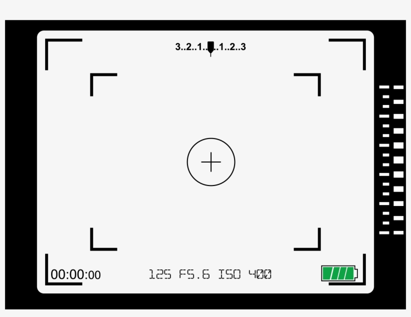 Camera Photo Frame Png - Camera Viewfinder Camera Frame Png - Free ...
