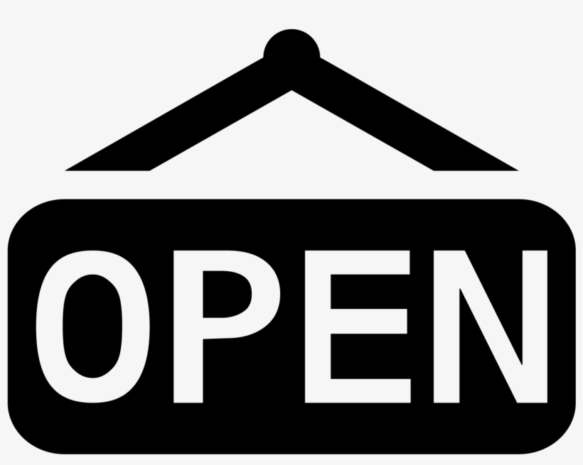 Open Sign Icon - American Express Open For Business - Free Transparent ...