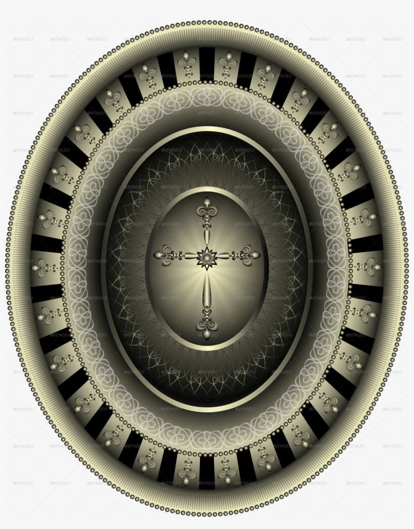 Cross In Frame - Picture Frame - Free Transparent PNG Download - PNGkey