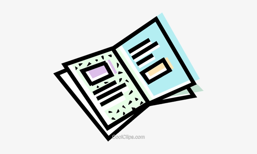 Brochure, Flyer Royalty Free Vector Clip Art Illustration - Pamphlet ...