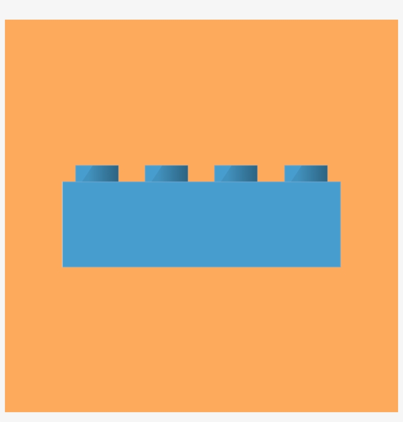 9- Lego Brick - Orange - Free Transparent PNG Download - PNGkey