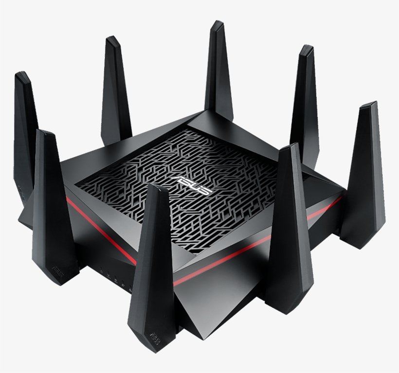 Asus Rt Ac5300 Wireless Ac5300 Tri Band Gigabit Router - Asus Rog ...