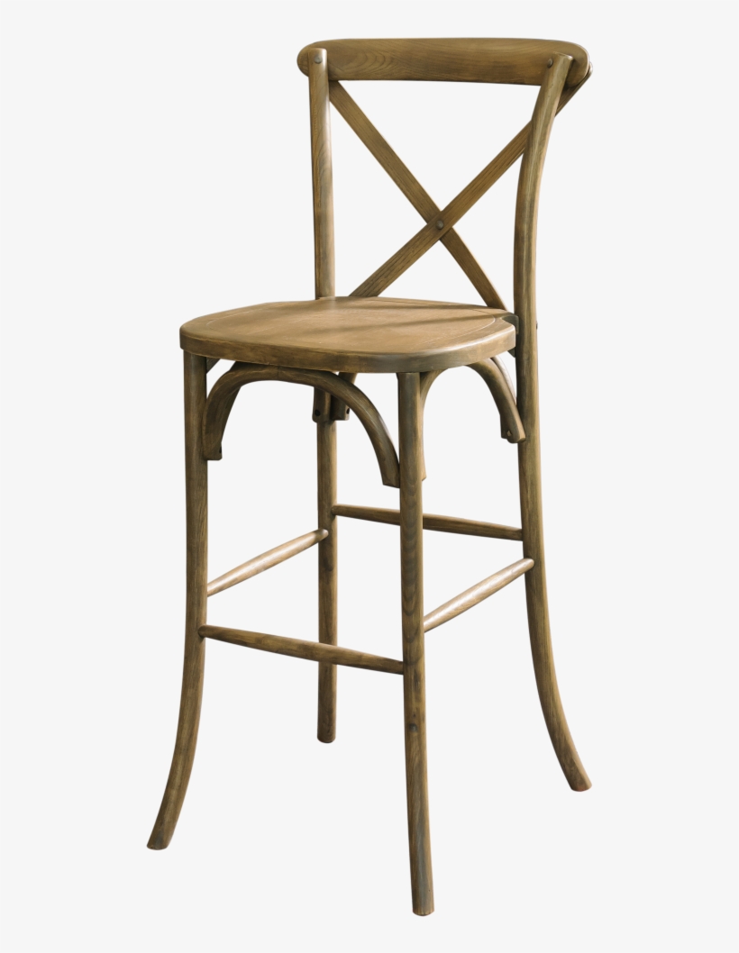 Cross Back Chair Dark - Free Transparent PNG Download - PNGkey