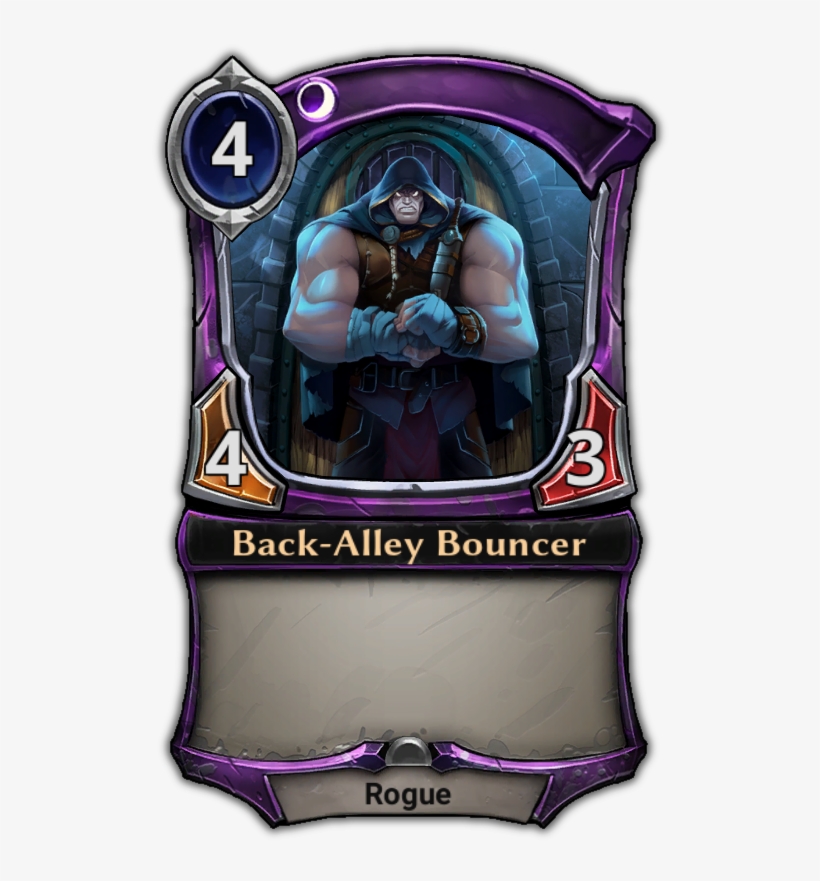 Back-alley Bouncer - Eternal Card Game Oni - Free Transparent PNG ...