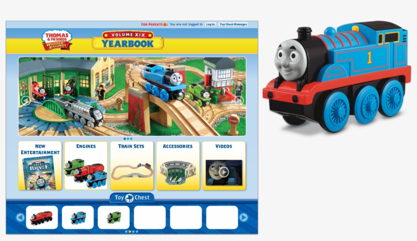 Portfolio Twr-yearbook Landing - Fisher-price Thomas & Friends Thomas ...