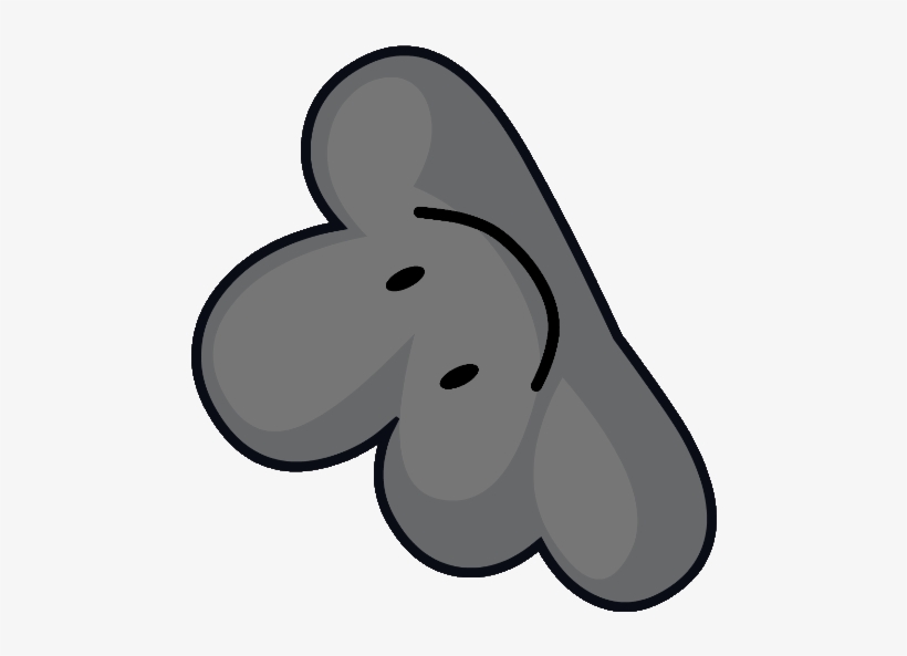 Cloudy Stone Dead - Bfdi Cloudy - Free Transparent PNG Download - PNGkey