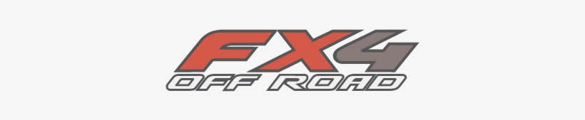 Fx4 Off Road Logo Vector - Fx4 Off Road Decal - Free Transparent PNG ...