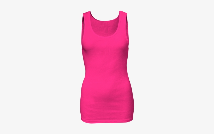 Transparent Pink Tank Top - Free Transparent PNG Download - PNGkey