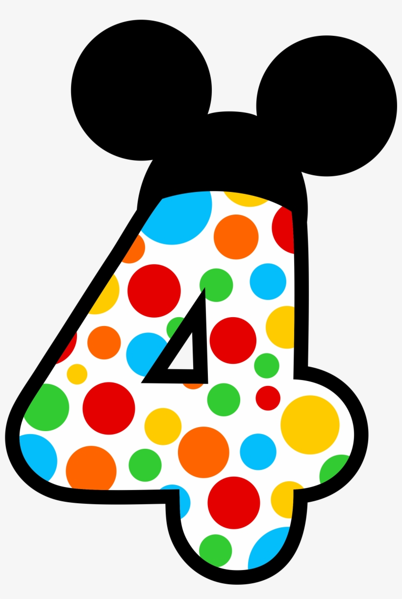 Mickey Mouse Number 4