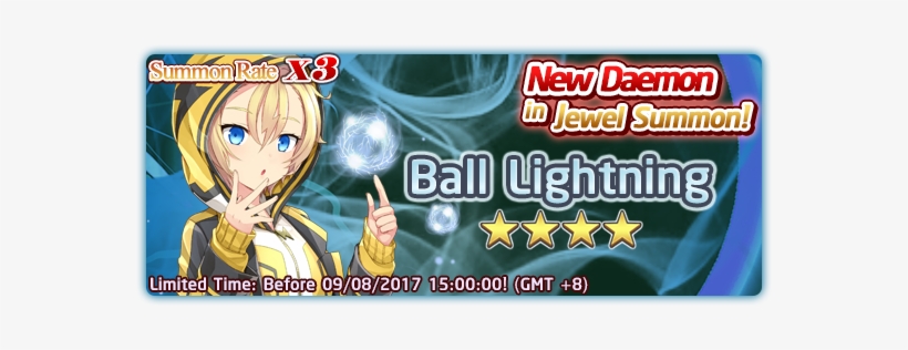 Ball Lightning Summon Banner - Pc Game - Free Transparent PNG Download ...