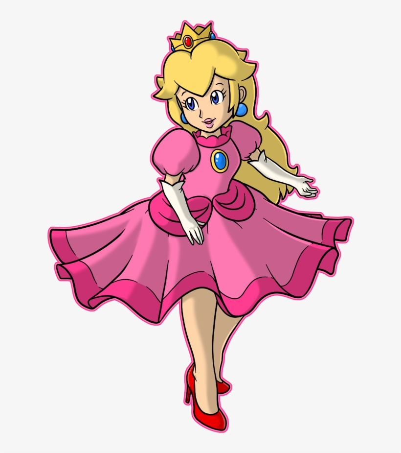 Princess Peach Deviantart Clipart - Aino Minako Pink - Free Transparent ...