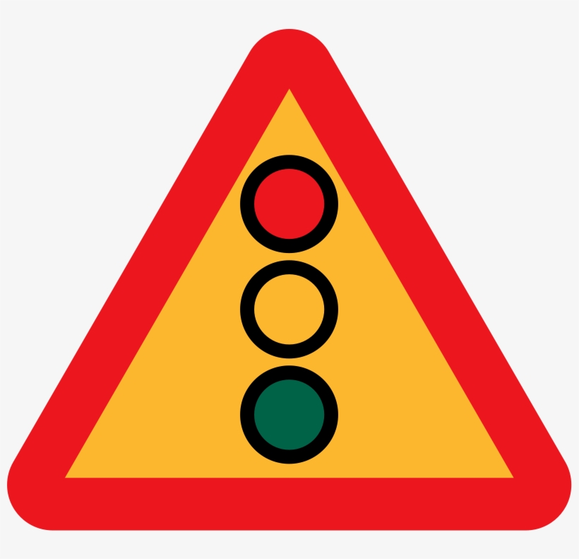 Sign, Cartoon, Signs, Ahead, Traffic, Light - Traffic Light Signal ...